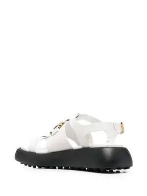 TOD'S Logo Open-toe Sandals