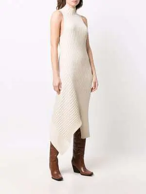 Stella McCartney Sleeveless Asymmetric Knitted Dress