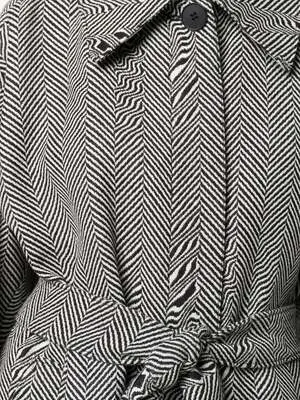 Stella McCartney Glitch Herringbone Coat