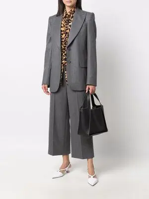 Stella McCartney Cropped Flannel Trousers