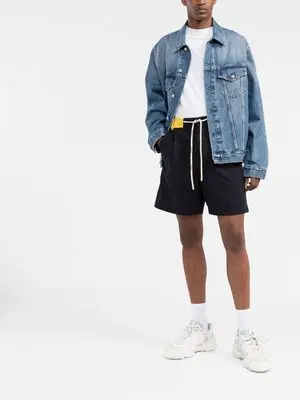 Palm Angels Drawstring Tailored Shorts
