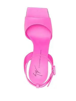 GIUSEPPE ZANOTTI Sandals With Transparent Heel