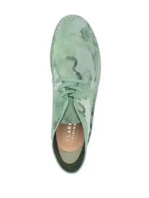 Clarks Watercolour-effect Print Boots