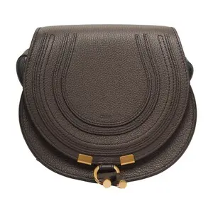 Chloé Marcie Shoulder Bag Bold Brown