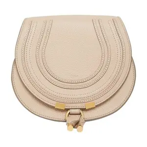 Chloé Marcie Shoulder Bag Nomad Beige