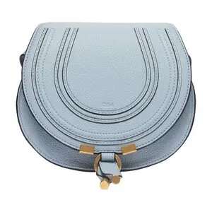 Chloé Marcie Shoulder Bag Shady Blue