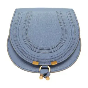 Chloé Marcie Shoulder Bag Shady Cobalt
