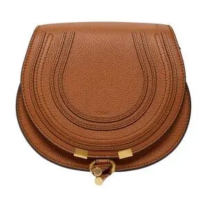 Chloé Marcie Shoulder Bag Tan
