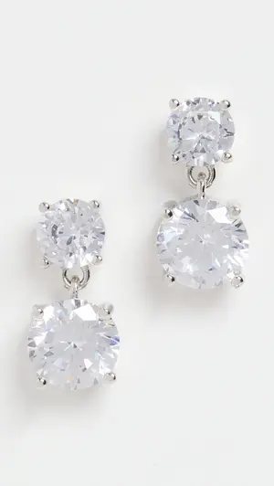 Shashi Cz Drop Earrings