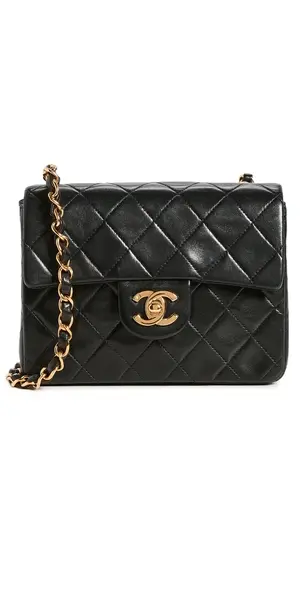 WHAT GOES AROUND COMES AROUND Chanel Half Flap Mini Bag