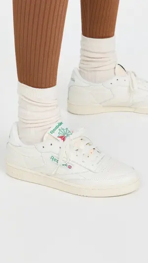 REEBOK Club C 85 Vintage Sneakers - Chalk/alabas/glegrn