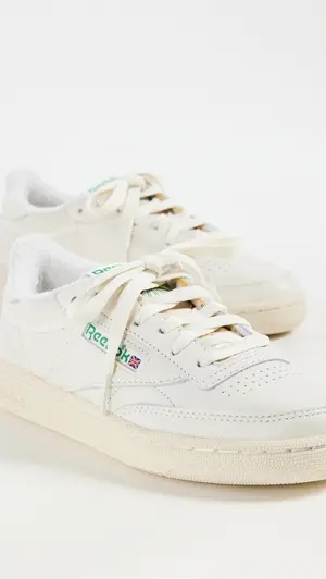 REEBOK Club C 85 Vintage Sneakers - Chalk/alabas/glegrn