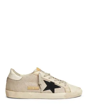 GOLDEN GOOSE Super-star Sneakers - Light Silver