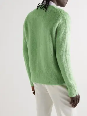 JIL SANDER Brushed Silk Cardigan