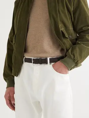 Mr P. Suede Belt - Brown