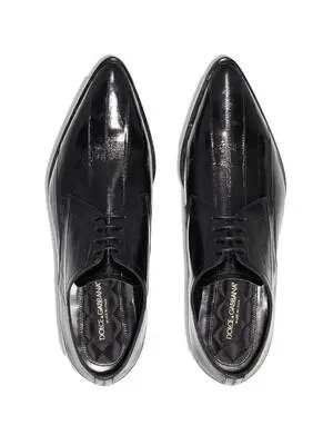 Dolce & Gabbana Point-toe Derby Shoes