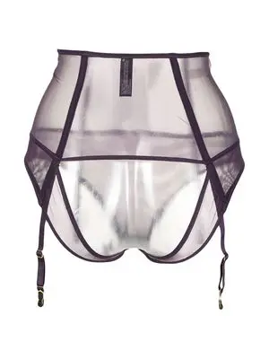 MAISON CLOSE L'amoureuse High-waisted Suspender Briefs