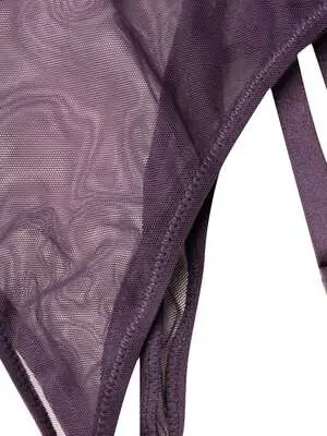 MAISON CLOSE L'amoureuse High-waisted Suspender Briefs