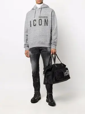 Dsquared2 Cotton Logo-print Hoodie