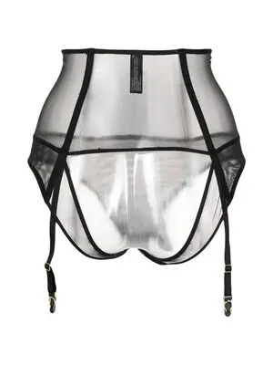 MAISON CLOSE L'amoureuse High-waist Garter Thong