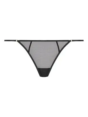 MAISON CLOSE L'amoureuse Mini String Thong - Black