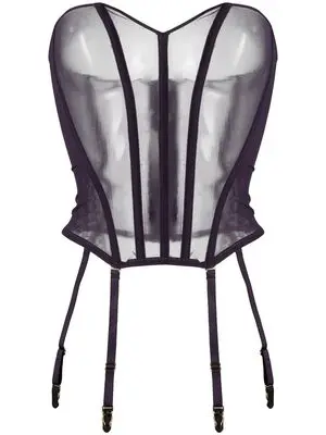 MAISON CLOSE L'amoureuse Corset - Purple
