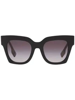 Burberry Bio-acetate Square Frame Sunglasses - Black