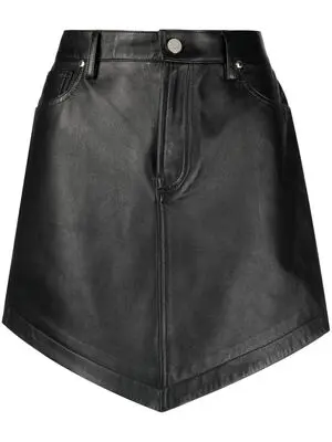 Alexandre Vauthier Black Wash Skirts