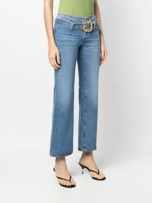CORMIO Cropped Bootcut Jeans