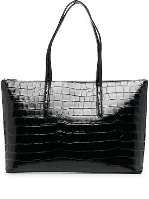 Regent Crocodile-effect Tote Bag - Thumbnail 4