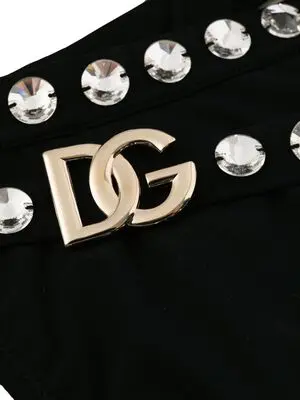 Dolce & Gabbana Crystal-embellished Bikini Bottom