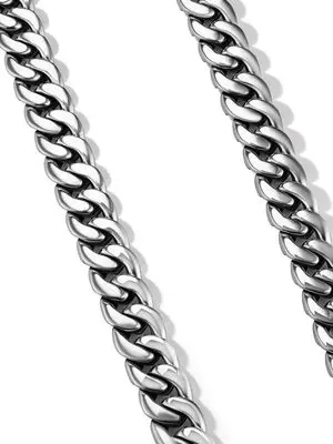 David Yurman Sterling Curb Chain Necklace