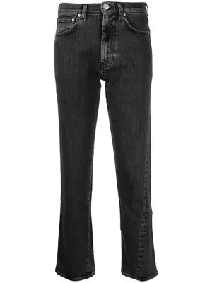 TOTEME Twisted Seam Crop Jeans