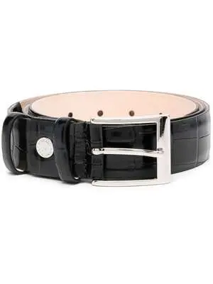 ASPINAL OF LONDON Classic Leather Belt - Black