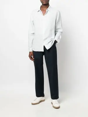 Vince Straight-leg Chino Trousers - Blue