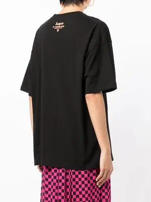 AAPE BY *A BATHING APE Moonface Graphic-print T-shirt