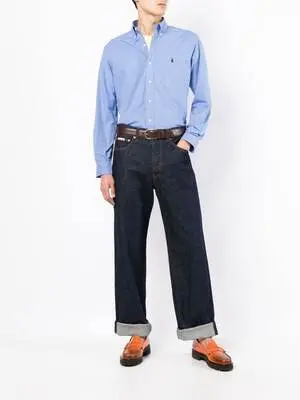 Polo Ralph Lauren Button-down Cotton Shirt - Blue