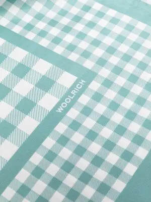 Woolrich Gingham Silk Scarf