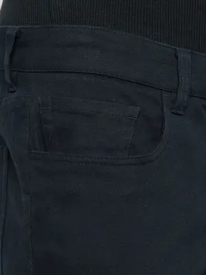 Vince Dylan Low-rise Straight-leg Trousers - Blue