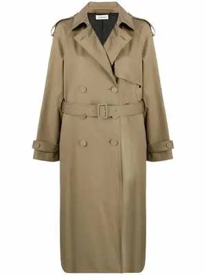 THERE WAS ONE Long Cotton Trench Coat
