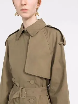 THERE WAS ONE Long Cotton Trench Coat
