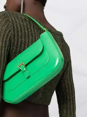By Far Miranda Shoulder Bag - Green