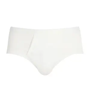 Hanro Mercerised Cotton Briefs - White