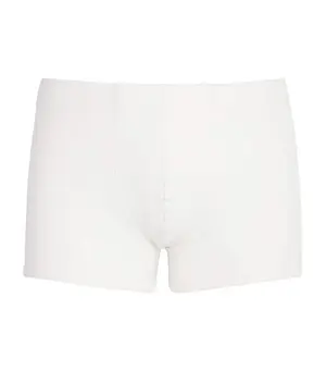 Hanro Sea Island Cotton Trunks - White