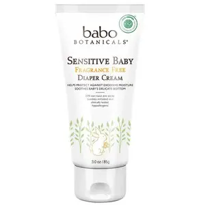 BABO BOTANICALS Sensitive Baby Soothing Diaper Cream Fragrance Free - One-color