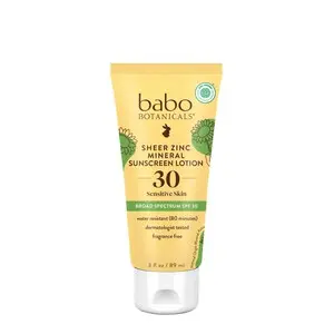 BABO BOTANICALS Clear Zinc Sunscreen Lotion Spf 30 - One-color