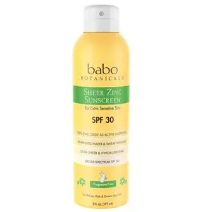BABO BOTANICALS Sheer Zinc Continuous Spray Sunscreen Spf 30 - One-color
