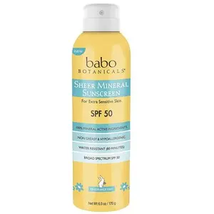 BABO BOTANICALS Sheer Mineral Sunscreen Spray Spf 50 - One-color