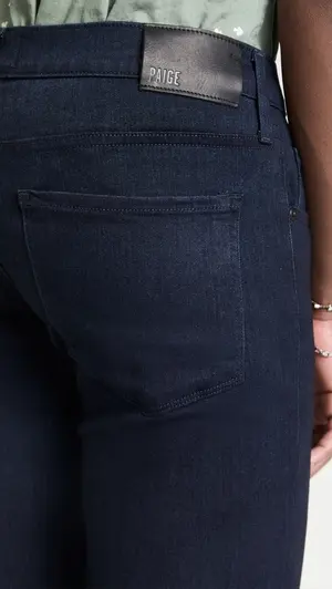 Paige Federal Transcend Slim Straight Jeans - Inkwell