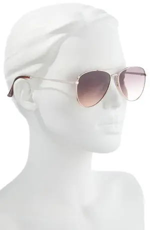 Bp. 55mm Gradient Aviator Sunglasses
